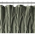 NixiYa Farmhouse Shower Curtain Green Fabric Shower Curtain for ...