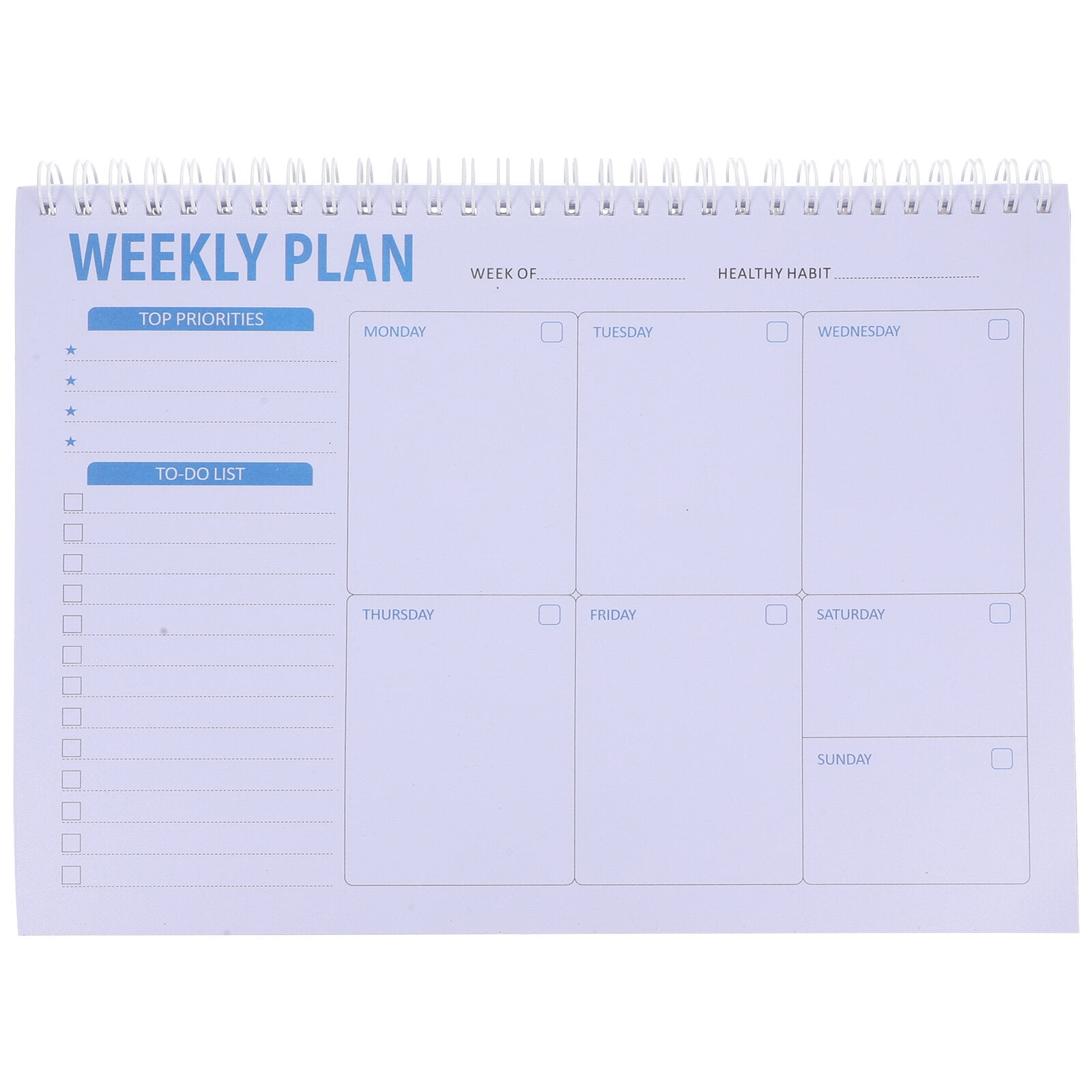 English Schedule Notebook Agenda Writing Notebook Students Weekly ...