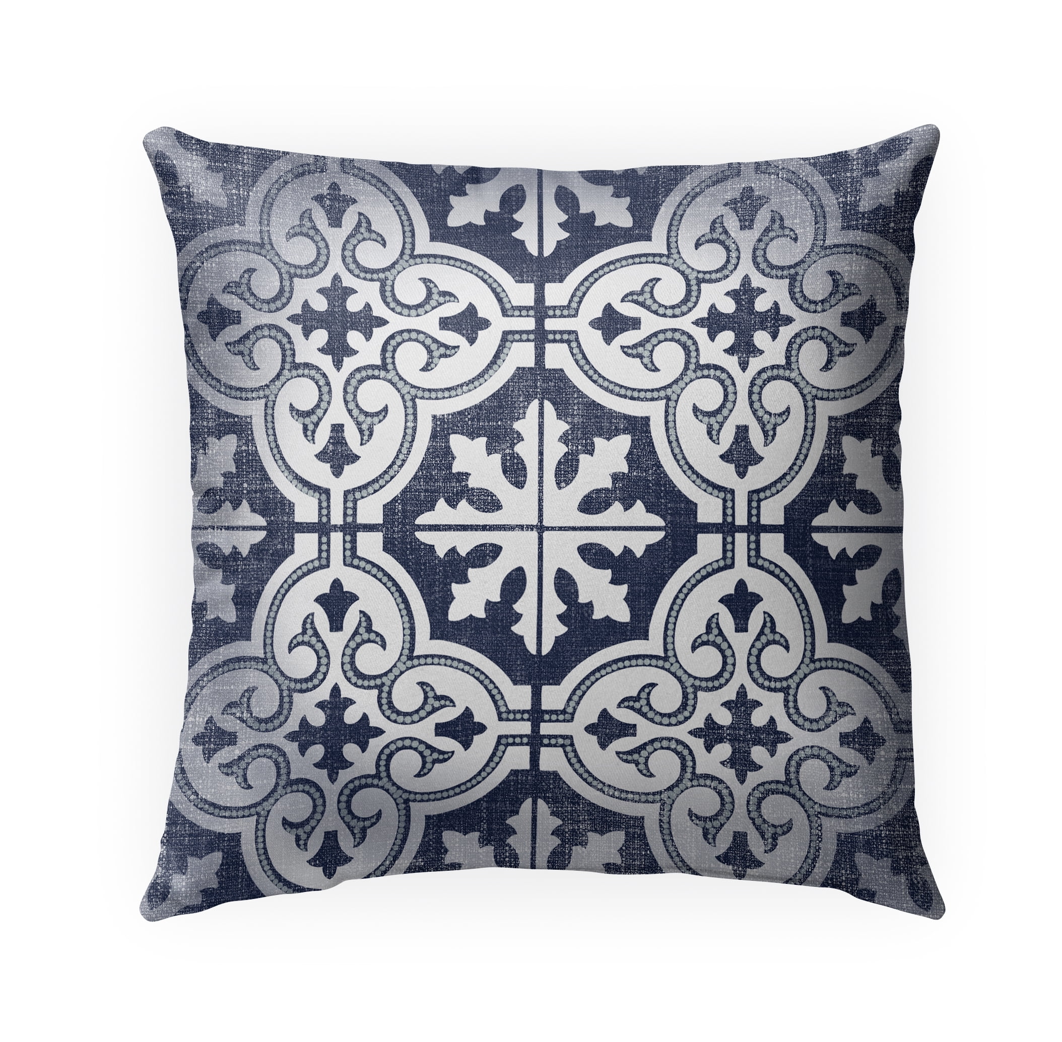 MOROCCAN FADE NAVY Double Sided Indoor|Outdoor Pillow By Kavka Designs ...