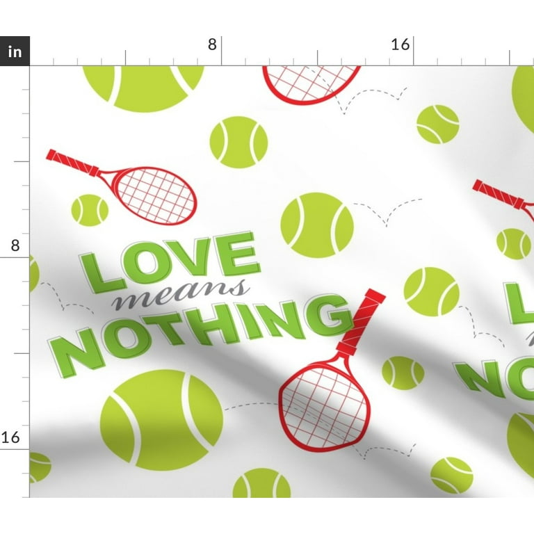 Tennis Ball Print Fabric