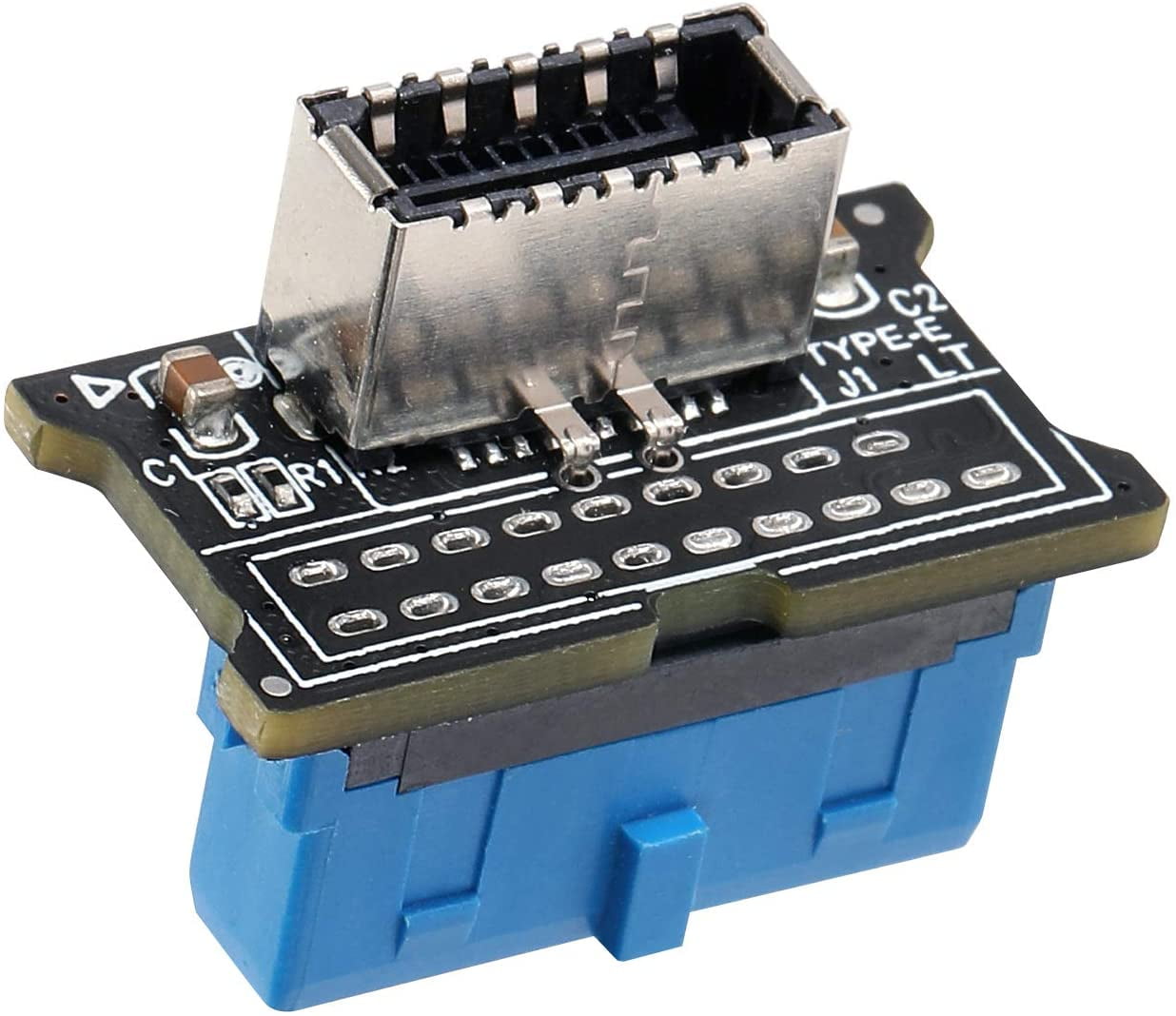 Computer Mainboard USB 3.0 Front 19PIN To 3.1 Type-C Front Panel Header ...