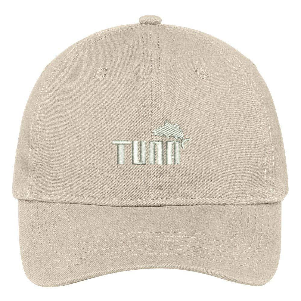 Trendy Apparel Shop Tuna Fish Embroidered Soft Low Profile Cotton Cap ...
