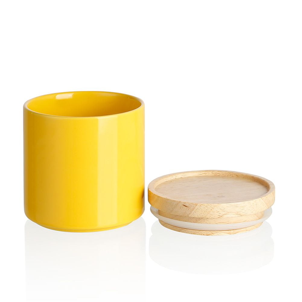 SWEEJAR Kitchen Canisters Ceramic Food Storage Jar - with Airtight Seal ...