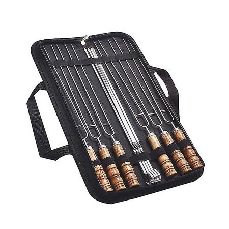 10 Piece Bbq Metal Skewers 16" Stainless Steel Skewers | Walmart Canada