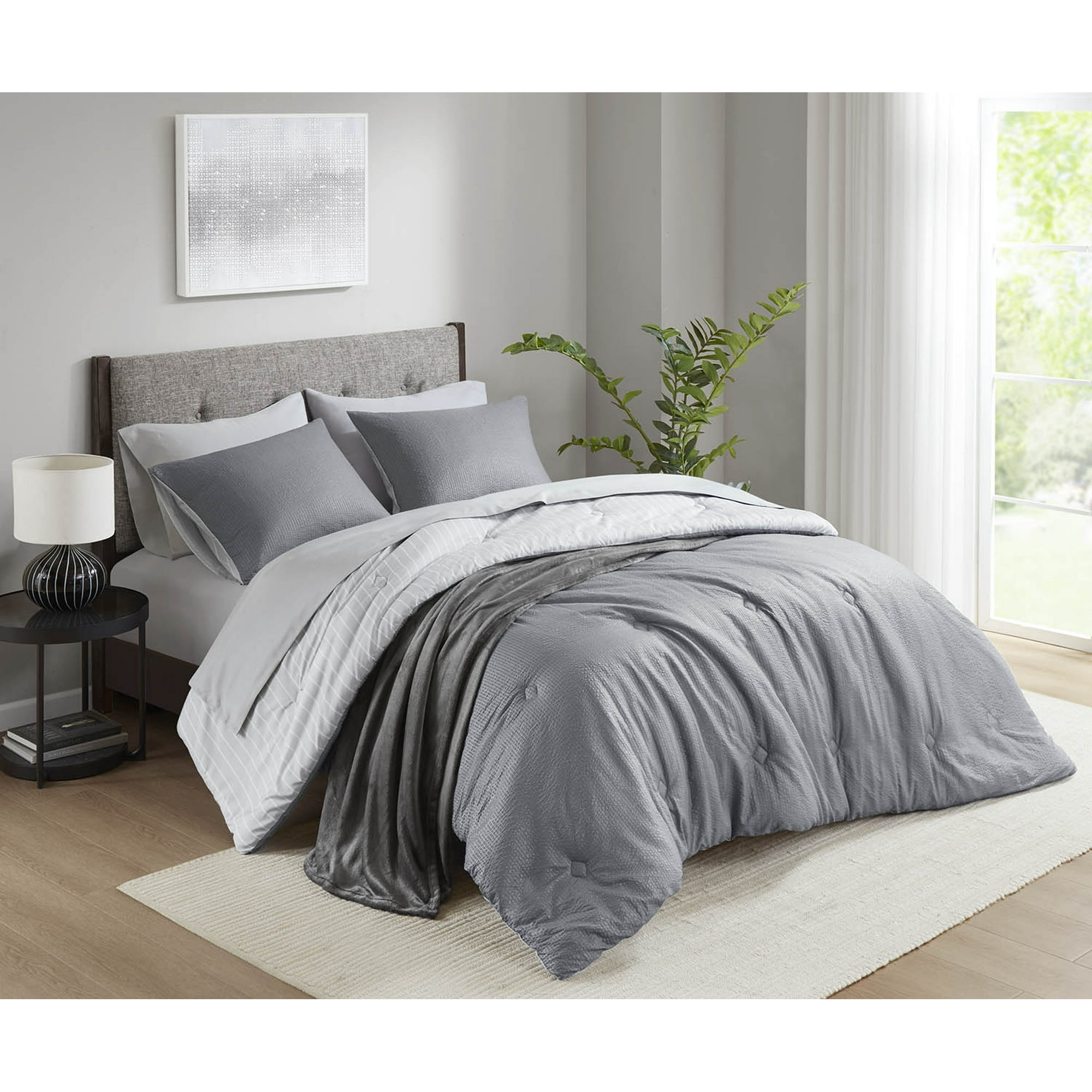 Click here for Mainstays 8 Piece Bed In A Bag  Comforter Set prices