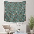 59x59 Inch Square Wall Tapestry for Indoor & Outdoor, Living Room ...
