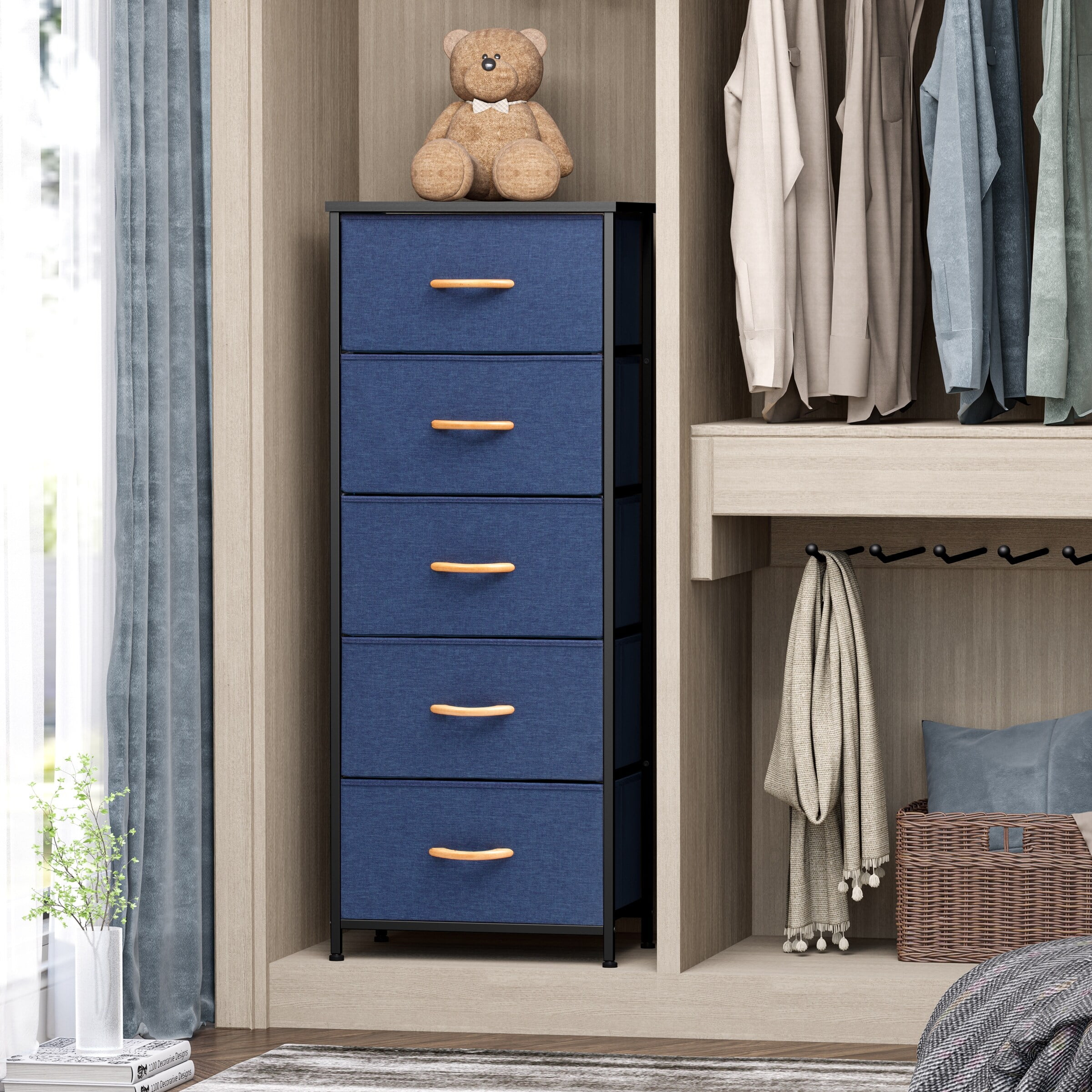 Ashley cartier Leo Blue Dresser