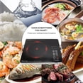 Electric Ceramic Stove, 3500W Portable Cooktop, Infrared Induction ...