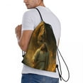 Christ Is King Drawstring Backpack Sports Gym Sackpack With Water ...