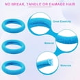 350 PCS Multicolor Cotton Hair Ties – Small Hair Elastics, No Crease ...
