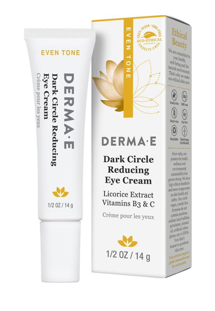 Derma E Dark Circle Reducing Eye Cream, 0.5 Oz - Walmart.com