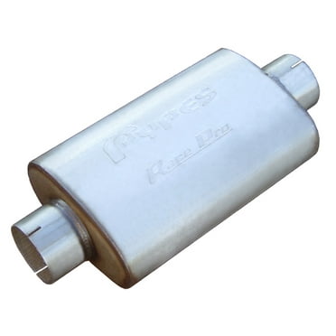 Pypes Performance Exhaust MVR200S M-80 Series Muffler; 2.5 in. Round ...