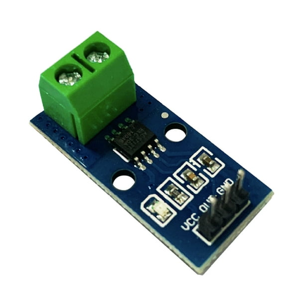 Detector de módulo de sensor de corriente Hall de alta eficiencia ACS712 DC5V para Arduino (20A ...