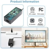 VHBW Replacement Sceptre Monitor Power Cord, 12V AC Adapter, 8.8ft ...