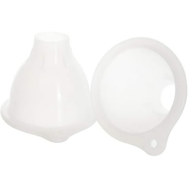 Kitchenaid Set of 4 Plastic Funnels in White - Walmart.com