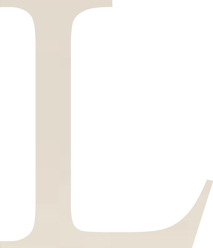 Acrylic Letter L Times, 6'' Tall White Acrylic Alphabet Letters, Choose ...