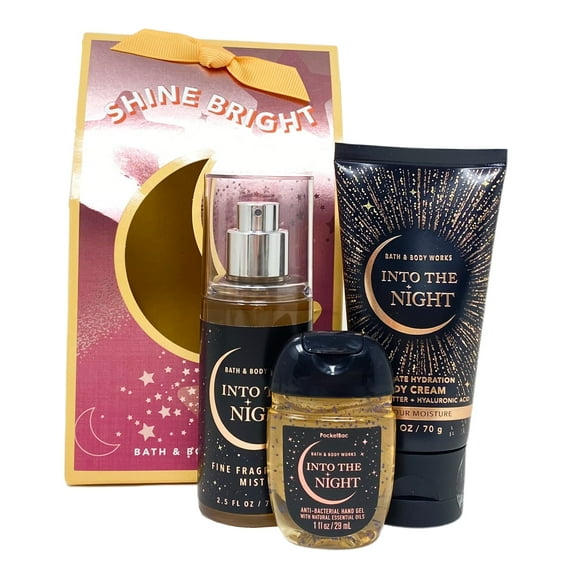 Bath & Body Works Into The Night Fragrance Mist, Body Cream, Feminine ...