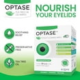 OPTASE TTO Gentle Eye Lid Dry Wash Cleaner for Daily Cleansing and ...