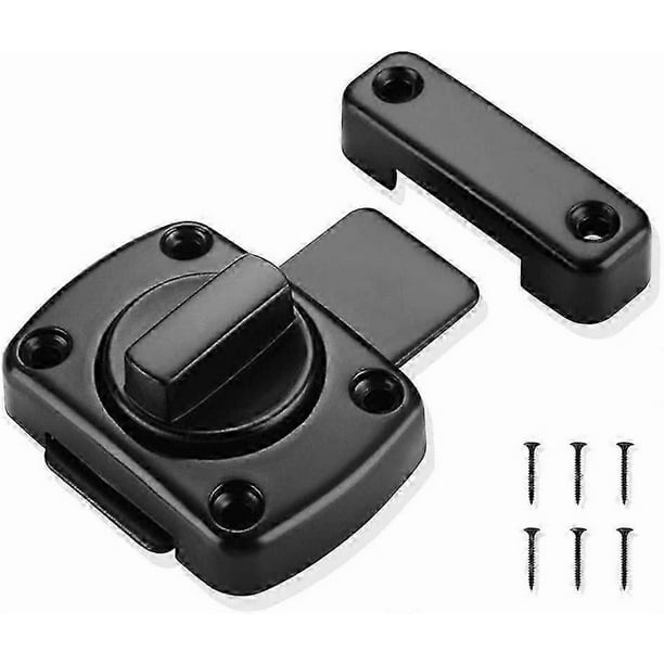 Bathroom Latch Rotate Bolt Gate Latch Door Lock, Additional Fixed Anti ...