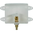 Ips Water-Tite Icemaker Valve Outlet Box With 1/4 Turn Valve, Pex, Lead ...