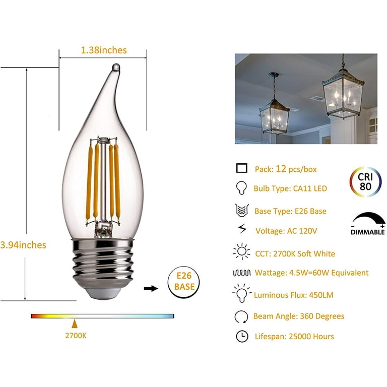 Watt Bulb E26 Type A