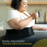 BraceUP Plus Size Back Brace for Men and Women, 3XL to 5XL, Lumbar ...