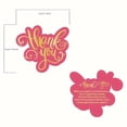 50 Pcs Thank You Cards Green Package Insert Notes For Weddings ...