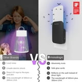 Mosalogic Flying Insect Trap Indoor Light Trap With Refill Glue Cards(1 ...