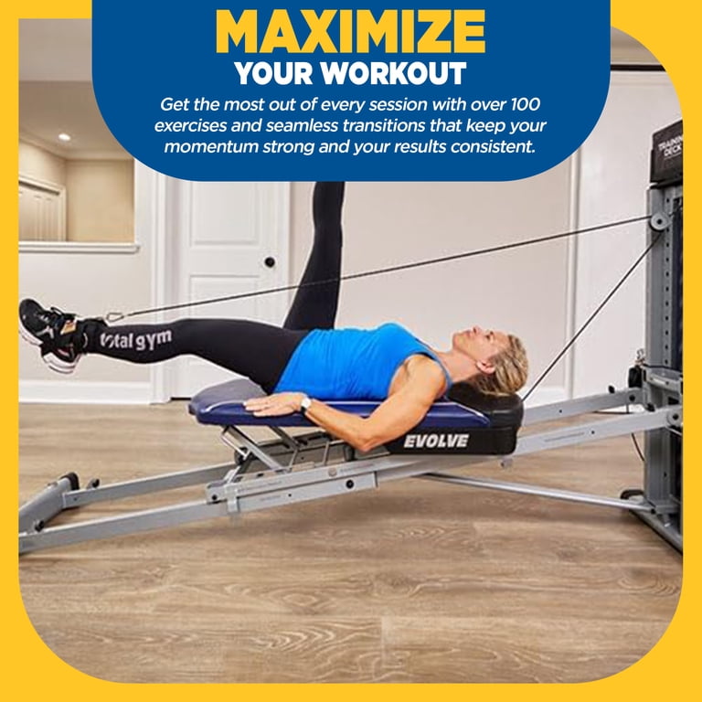 Total Crunch Evolution Home Gym JML Total Crunch Evolution - Foldable 2 ...
