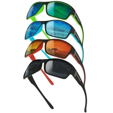 Woaeety Mens Sports Polarized Sunglasses UV Protection Sunglasses Al-Mg ...