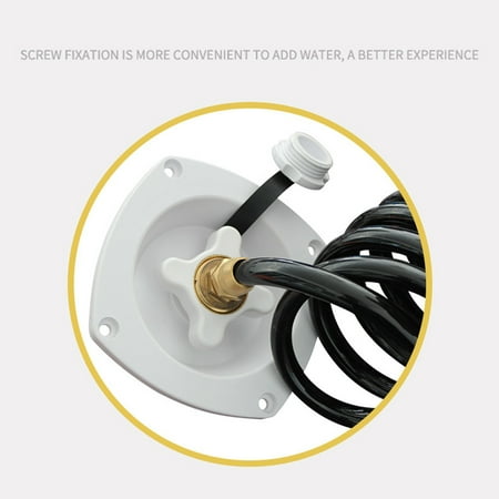 RV Water Tank Hatch Professional Inlet Cover Modified Reliable Simple ...