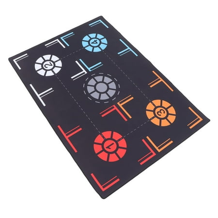 Basketball Footstep Training Mat, Enlarged Silent Basketball Dribbling ...