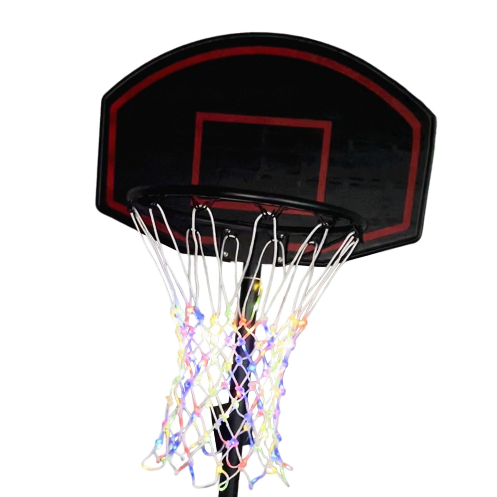 LED Basketball Hoop lights luminous Outdoor Nylon Hoop Net for Backyard ...