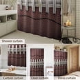Bathroom Shower Curtain Rugby Football Sport Waterproof Shower Curtains ...