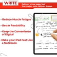 (2pack) ZOEGAA like Paper Screen Protector for iPad Air 3 (2019) 10.5 ...