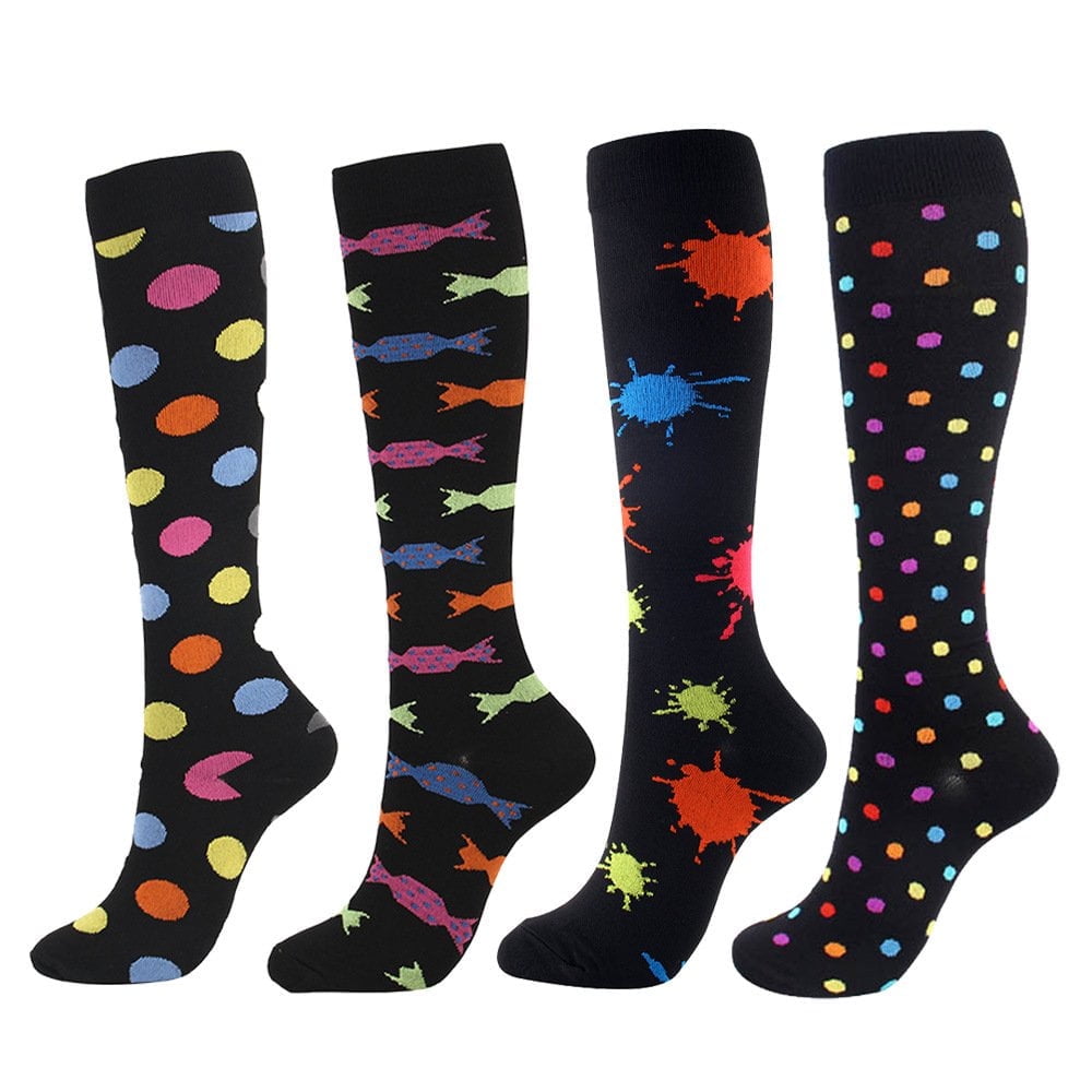 Click here for Adakot 4 Pairs Compression Socks For Men & Women S... prices