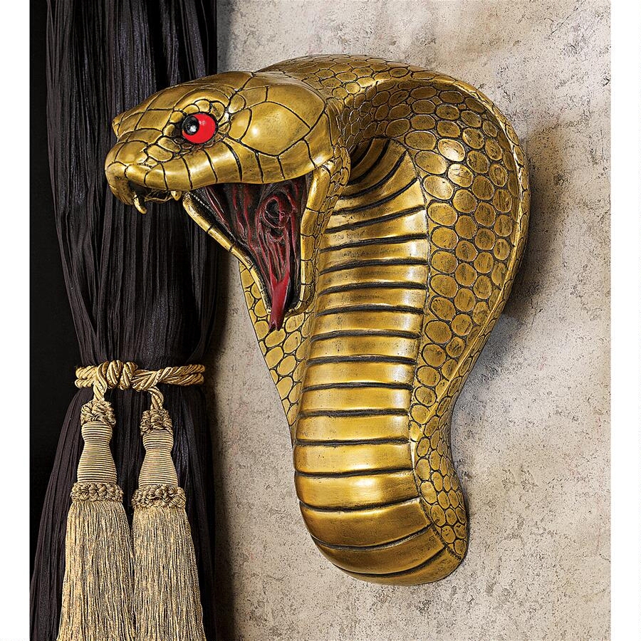 Design Toscano Egyptian Cobra Goddess Wall Sculpture - Walmart.com