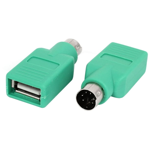 Unique Bargains Keyboard USB 2.0 Female Socket to PS/2 Male DIN 6P ...