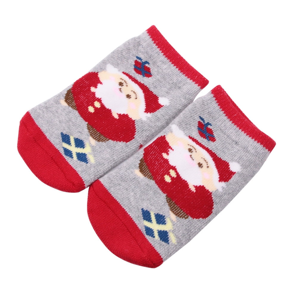 HIMIWAY Compression Socks Men Christmas XMAS Baby Infant Socks Newborn ...