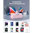 MINSUI-Mini Portable Charger for iPhone,Upgraded 22.5W PD Fast Charging ...