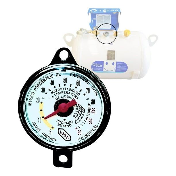 Indicador Nivel Gas Caratula Tanque Estacionario Marca Iusa | Walmart ...