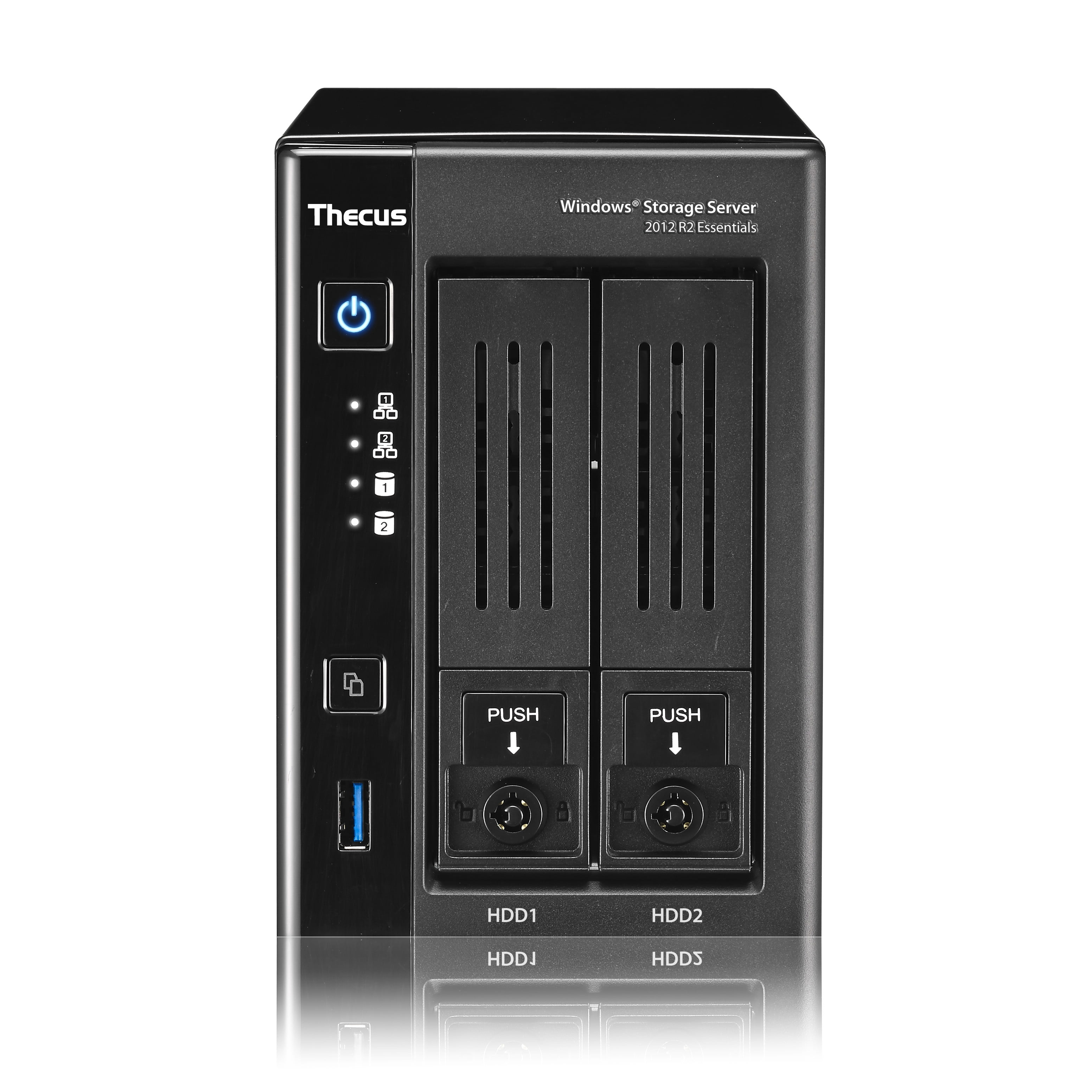 Thecus W2810PRO 2-Bay WSS NAS Intel Celeron N3160 1.6 GHz Quad Core ...