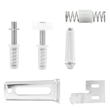 Stamped Steel, Adjustable, Closet Door, Floor Guide (2-pack) - Walmart.com