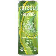 Odyssey Elixir Energy and Focus Sparkling Mushroom Drink, 222mg Pineapple Mango Flavor 12 Fl oz ...