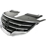 Grille Assembly Chrome For 2010-2012 Nissan Altima Sedan - Walmart.com