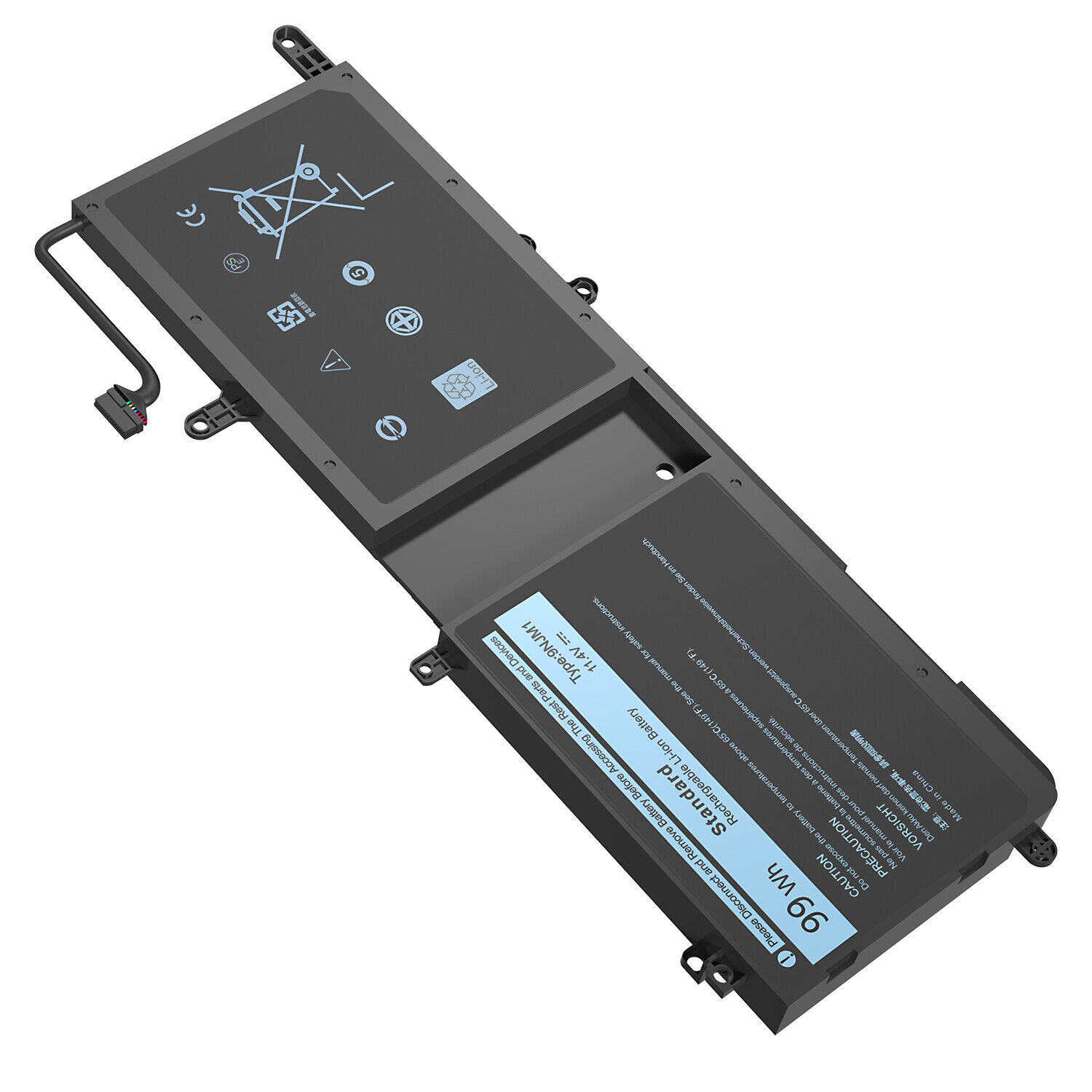 9NJM1 Battery For Dell Alienware 15 R3 A15-9580 A15-9597 Series P69F001 ...