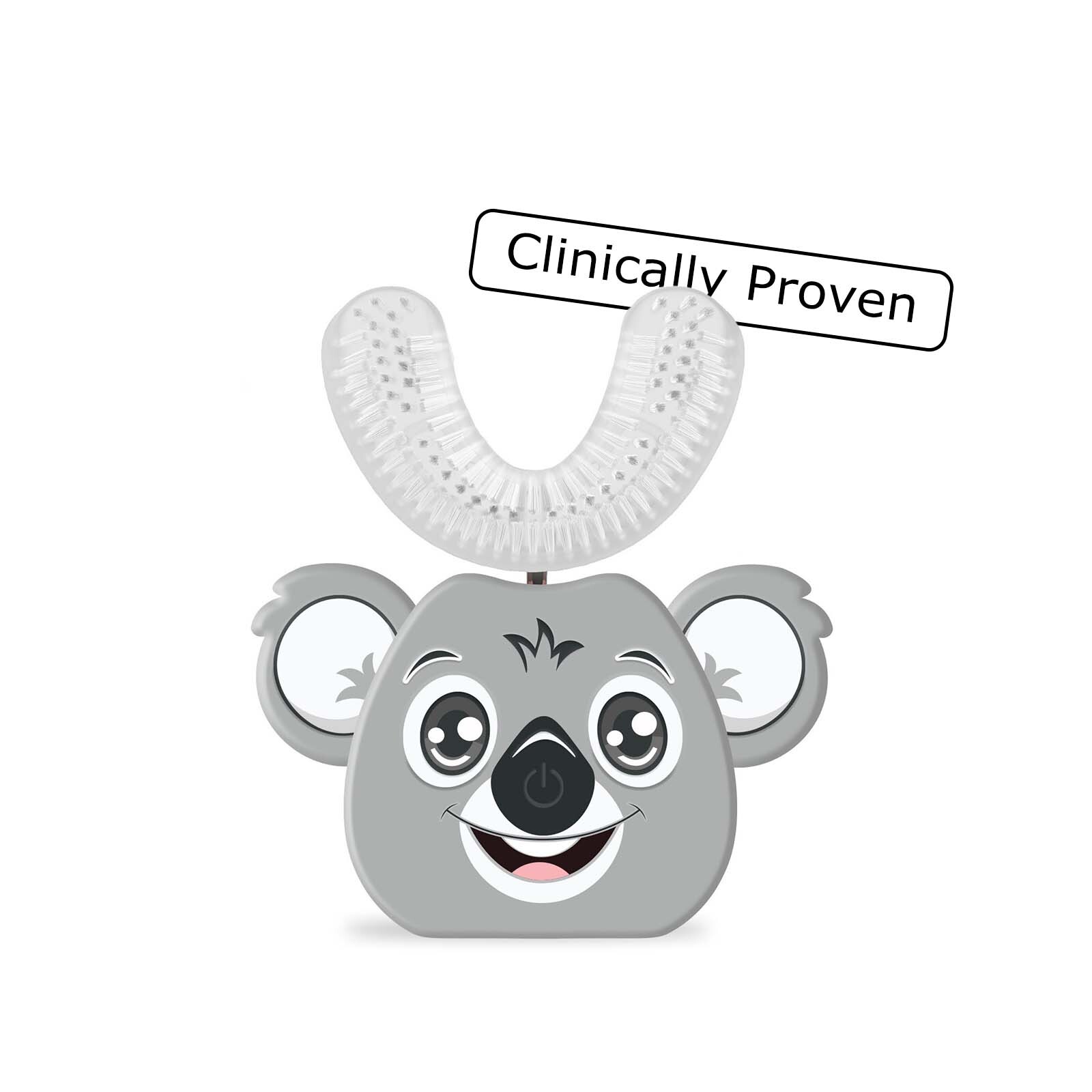 AutoBrush: Kids U Shaped Electric Toothbrush with Soft Nylon Bristles ...