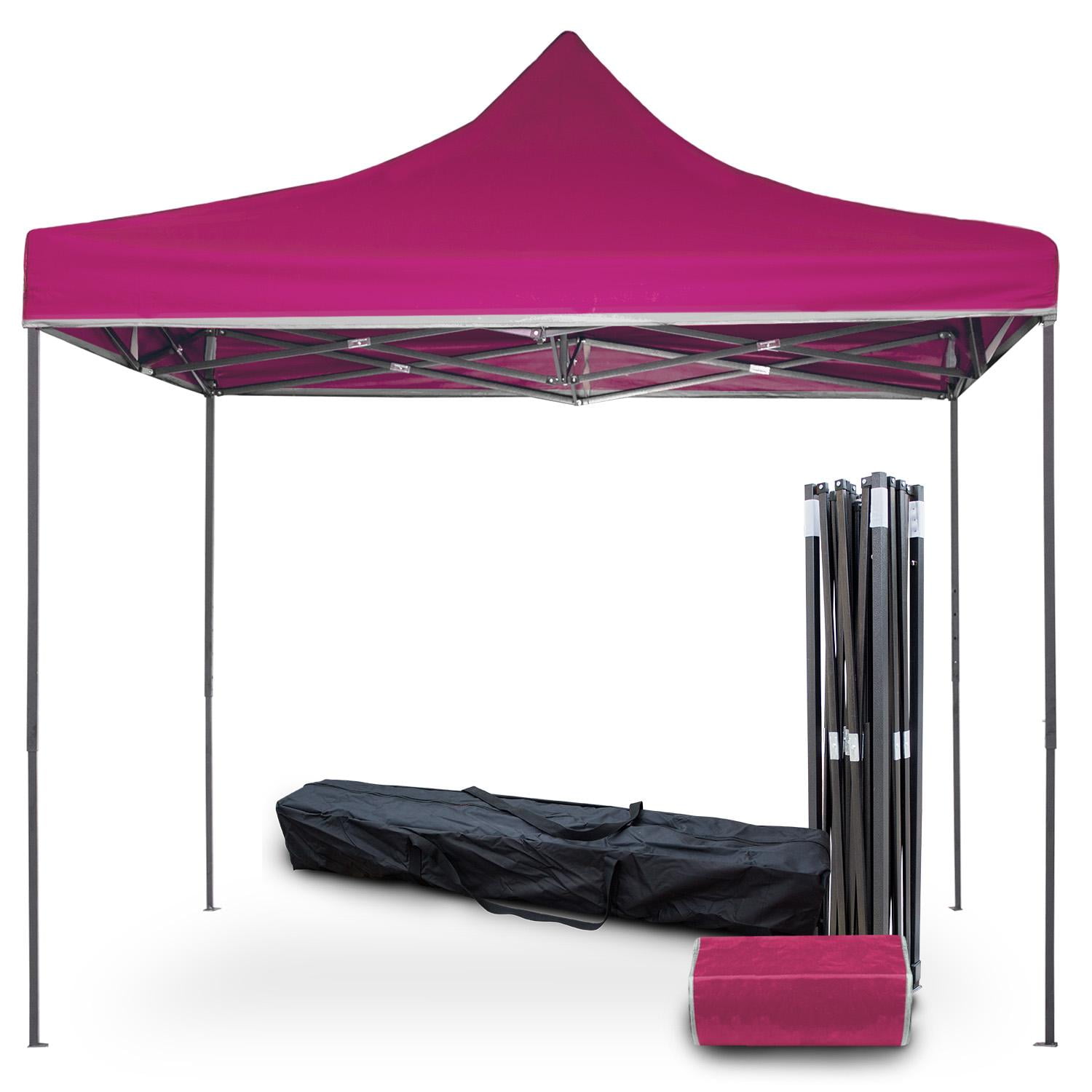 Toldo Plegable Carpa Impermeable 2x2 M Con Bolsa Transportadora rosa ...