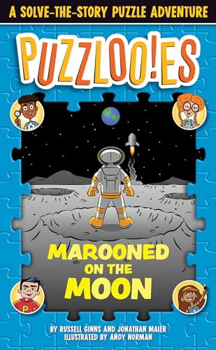 Pre-Owned Puzzloonies! Marooned on the Moon: A Solve-the-Story Puzzle ...