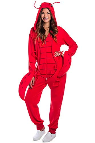 Tipsy Elves Women's Lobster Costume - Red Sea Crustacean Halloween ...